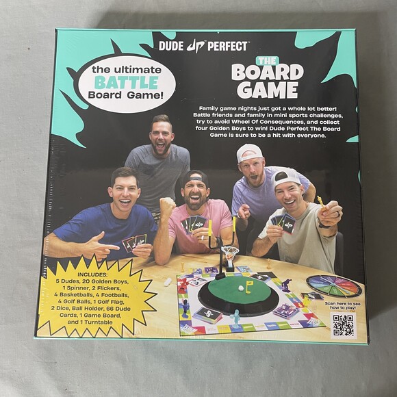 Games | New Dude Perfect Sealed Family Game With Mini Sports Challenges ...